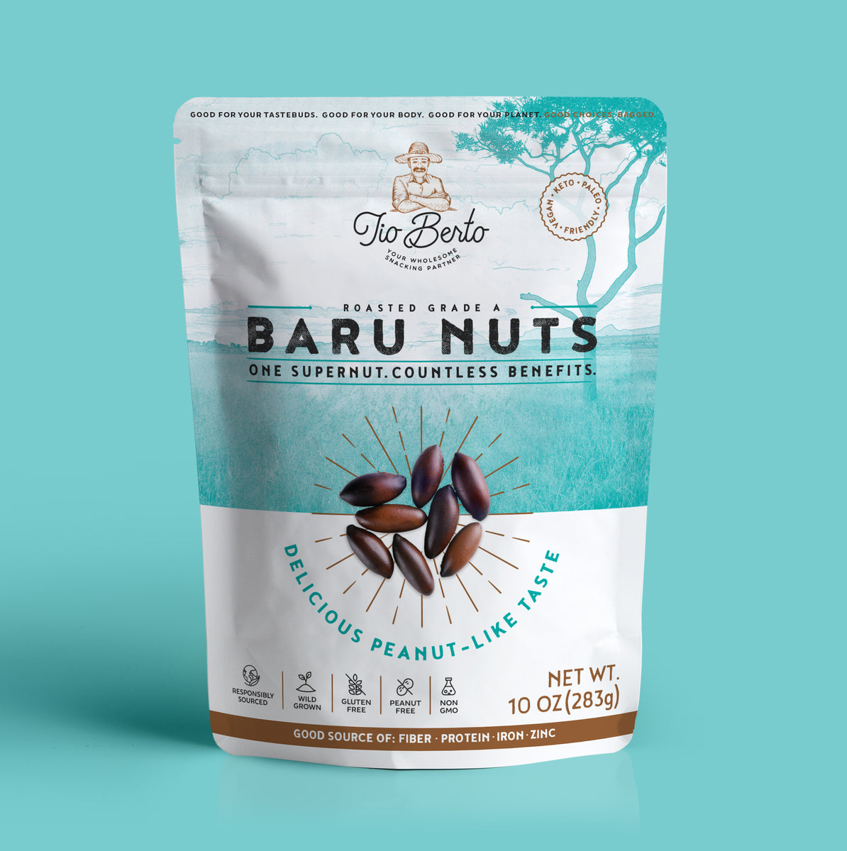 Organic and Non-GMO Baru Nut Products – Tio Berto Foods